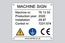 Signs and labels direct – order engraved signs and cable marks online